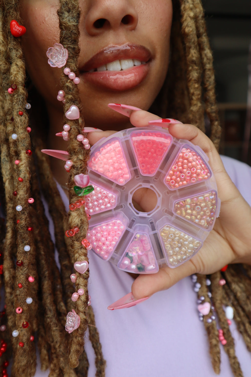 Rosé Loc Sprinkle Kit – Sprinkle My Locs